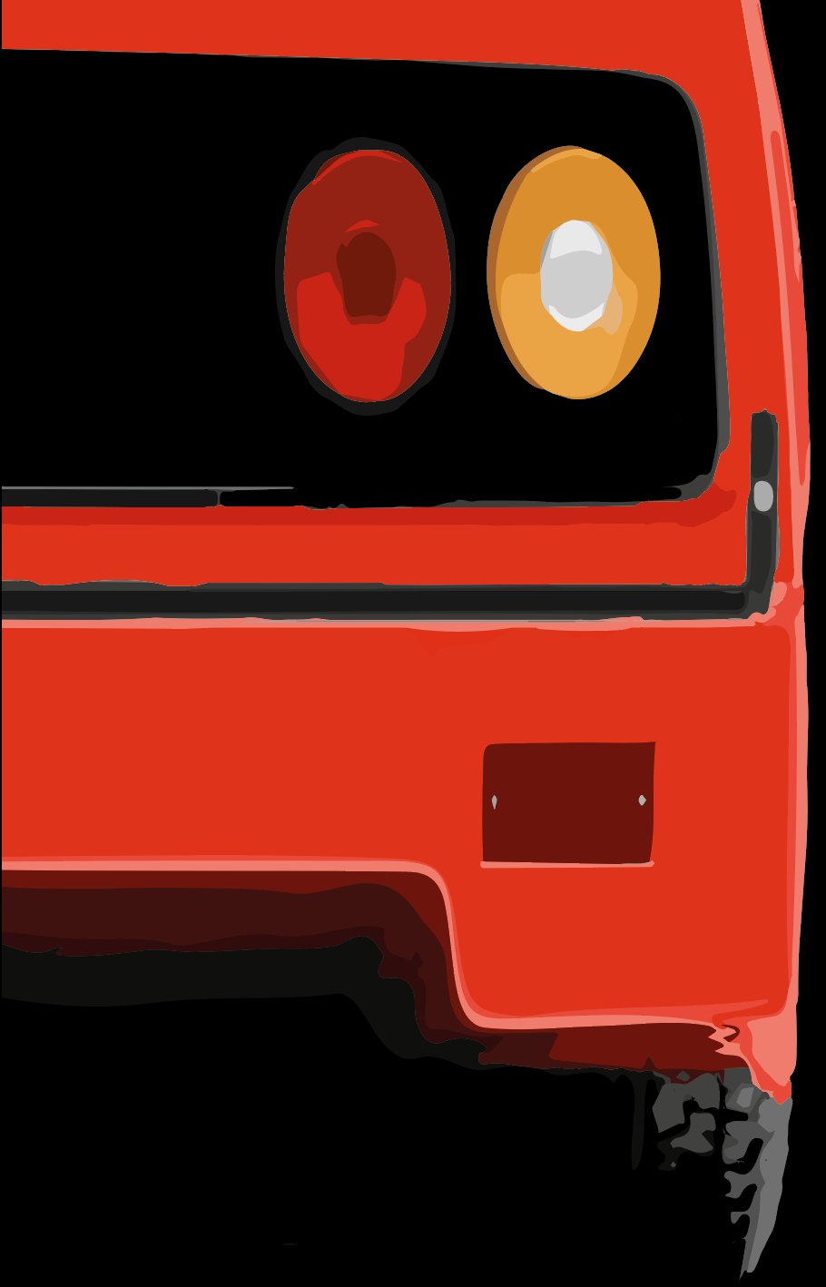 F40 (Italian Rear) Print – Takona