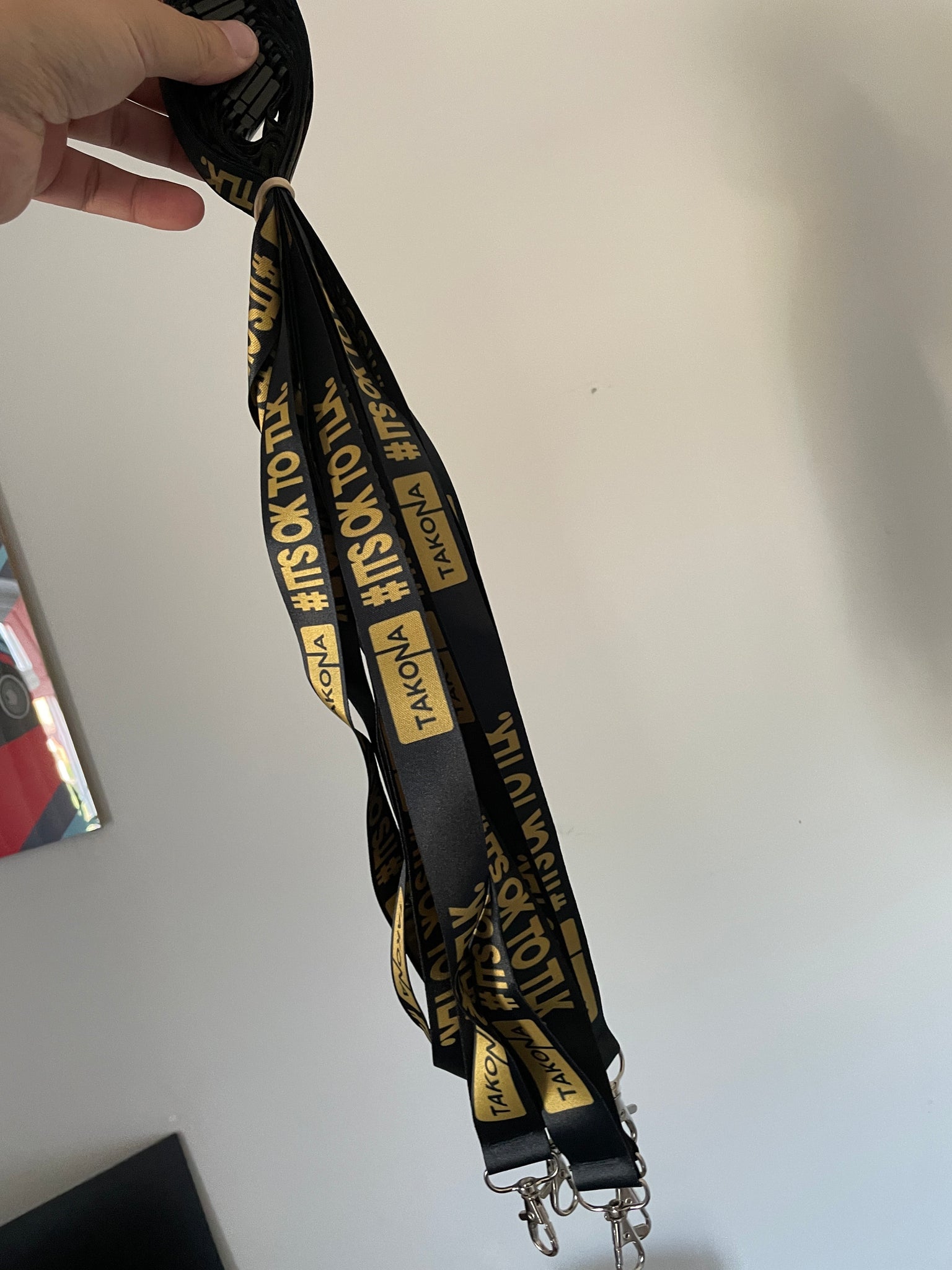 It’s Ok To Tlk lanyard – Takona