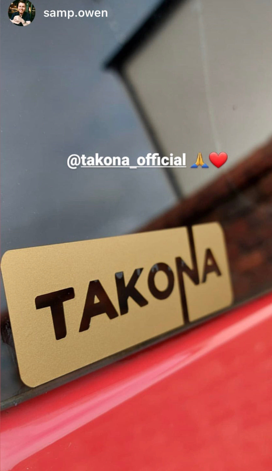 Takona Logo Sticker